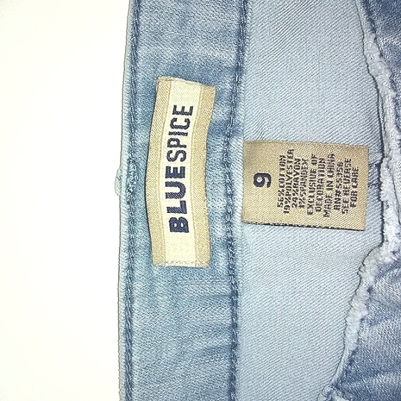 Blue Spice | Shorts | Blue Spice Light Washed Blue Denim | Poshmark